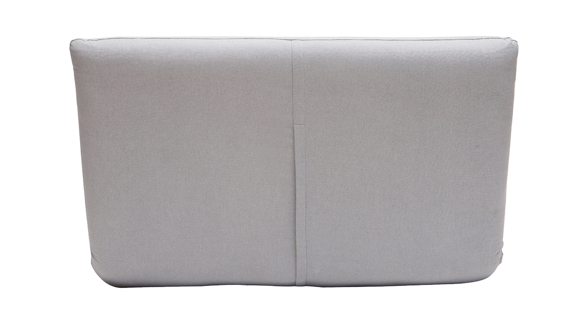 Chauffeuse convertible design gris clair 2 places SLEEPER - Miliboo