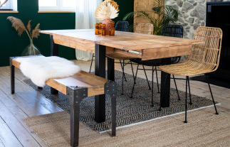 Table à manger pas cher et extensible - Miliboo