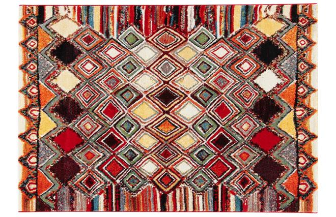 Tapis à motifs multicolore 160 x 230 cm HOLI - Miliboo